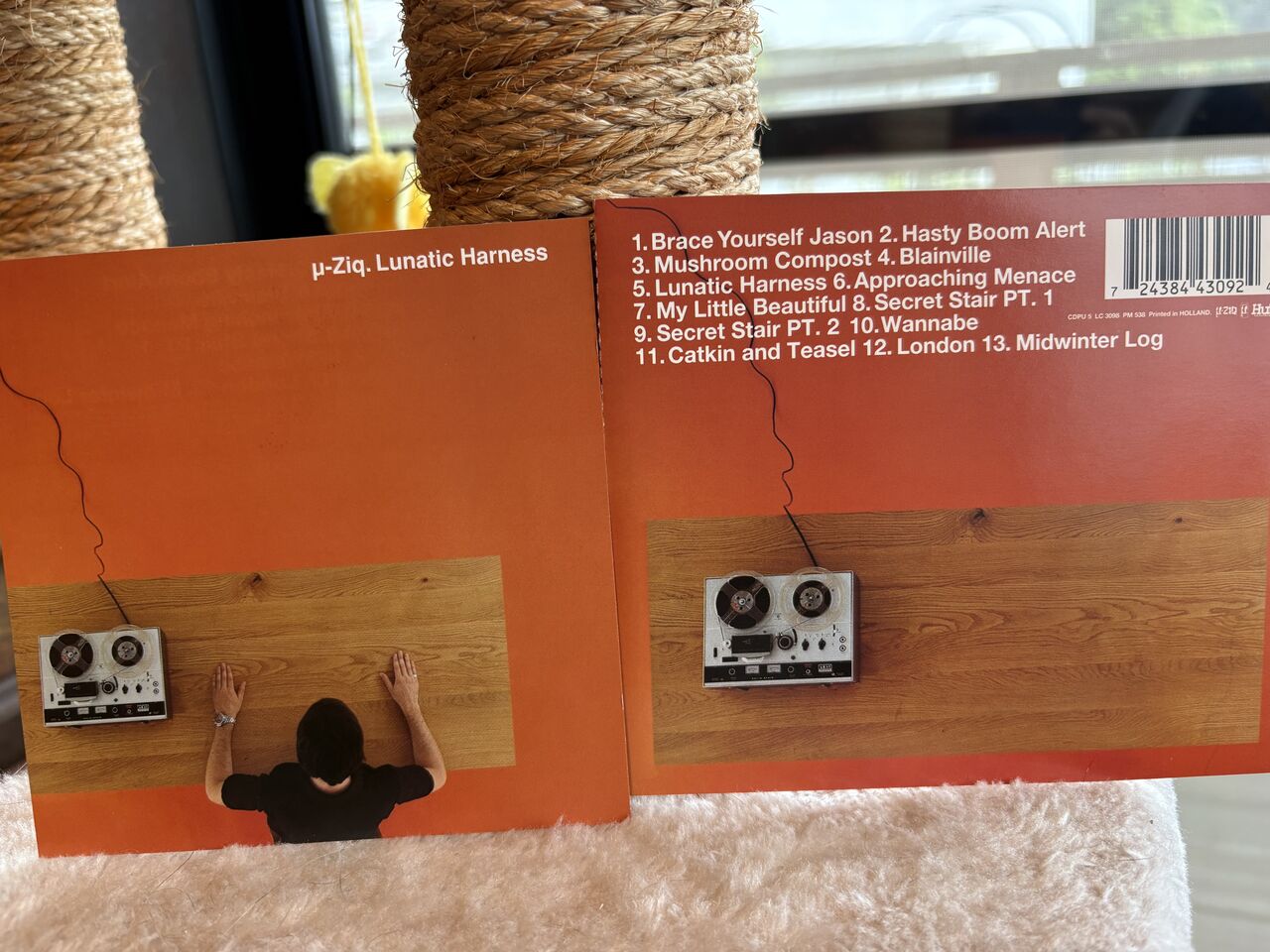 μ-Ziq / Lunatic Harness (1997) : yodel14の音の図書館