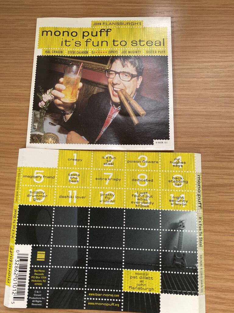 Mono Puff / It's Fun To Steal (1998) : yodel14の音の図書館