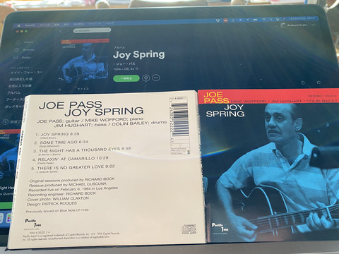 Joe Pass / Joy Spring (1964/ 1995) : yodel14の音の図書館