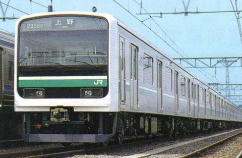 気まぐれスナップ「常磐線 E501系 誕生の頃」～【水カツ】にいた電車たち（勝田駅）～ : 波浪規定の部屋