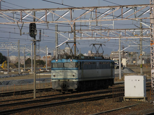 関西中心の鉄道写真:JR貨物の機関車EF65＆381系試運転 - livedoor Blog（ブログ）