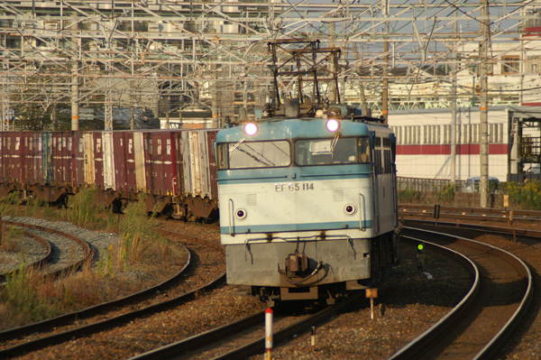 関西中心の鉄道写真:下枠交差型パンタグラフの白い電気機関車 - livedoor Blog（ブログ）