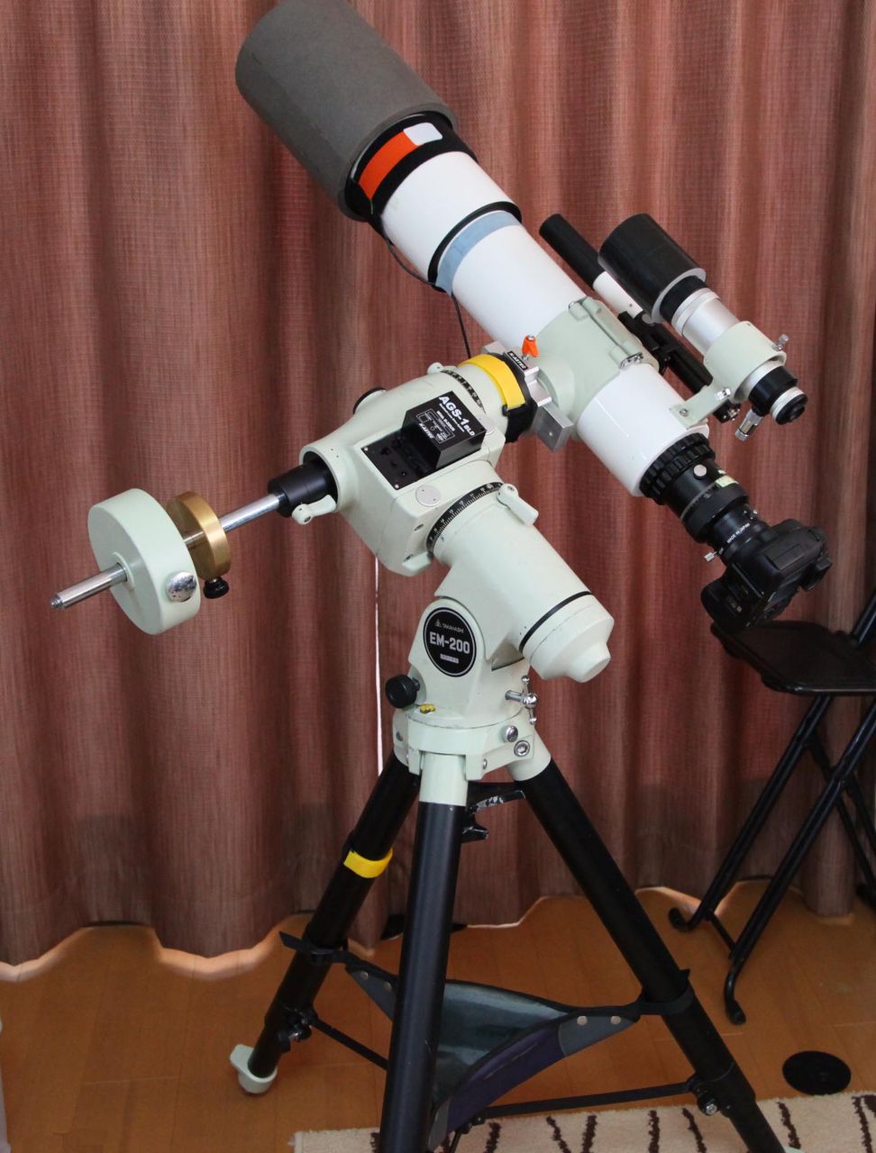 夜のおひさま:機材 EM200+BORG125ED（F4DG)