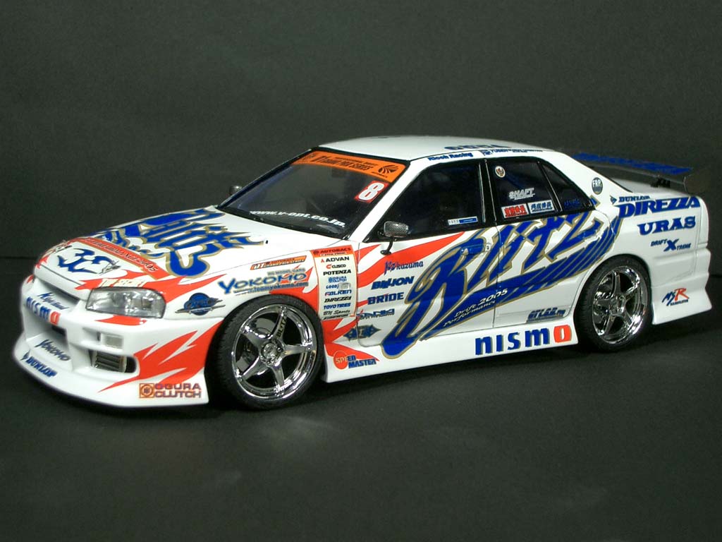 YOSのスーダラ日記:BLITZ ER34 スカイライン完成！