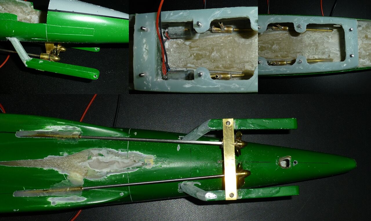 初代青の6号 その 62 : ラジコン水中模型とル・マンの車