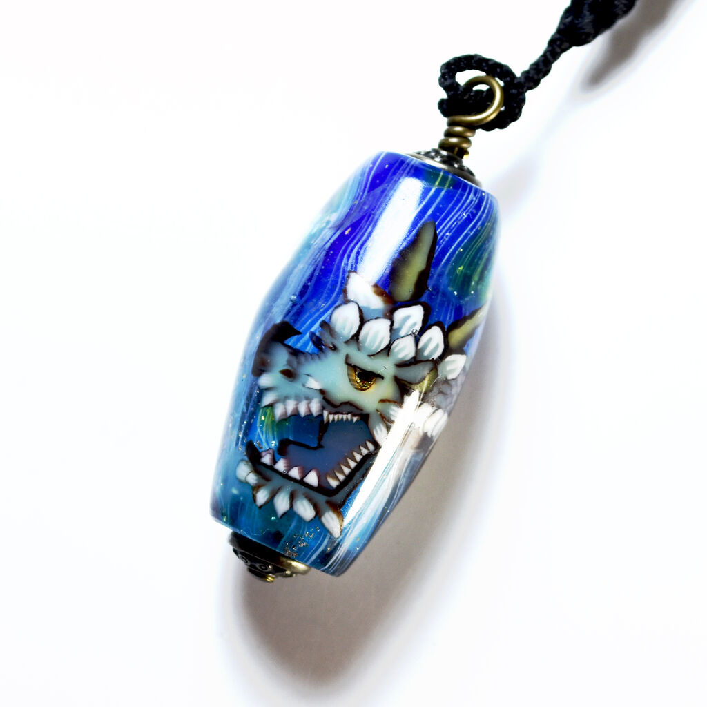 ランプワーク （ﾏｰﾌﾞﾙ） lampwork (borosilicate) : 悠遊舎ぎゃらりぃ