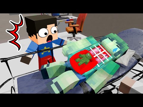 【キッズライン】Pregnant Challenge Zombie Mom Monster School Minecraft ...