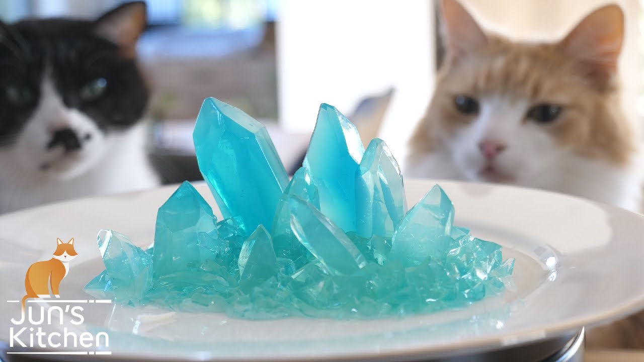 【JunsKitchen】Edible Crystal （3 ingredients） : YouTuberコメ速報