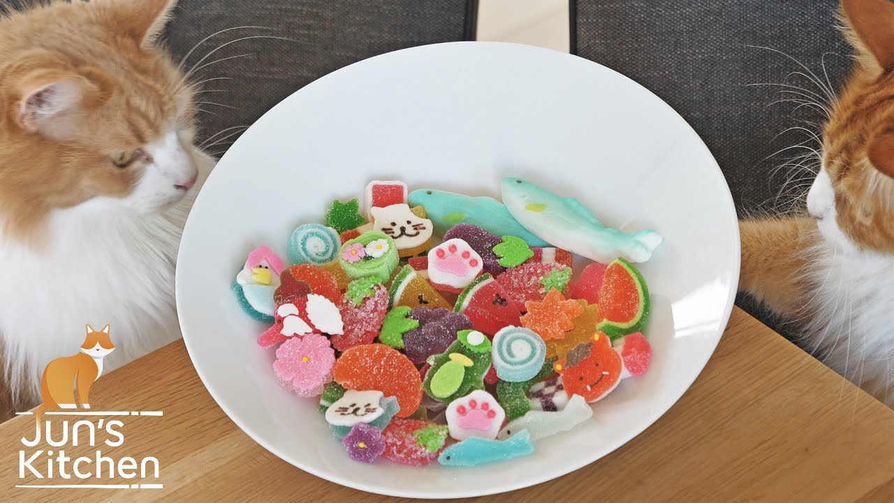 【JunsKitchen】A day in a Japanese jelly candy factory （founded by 92yo ...