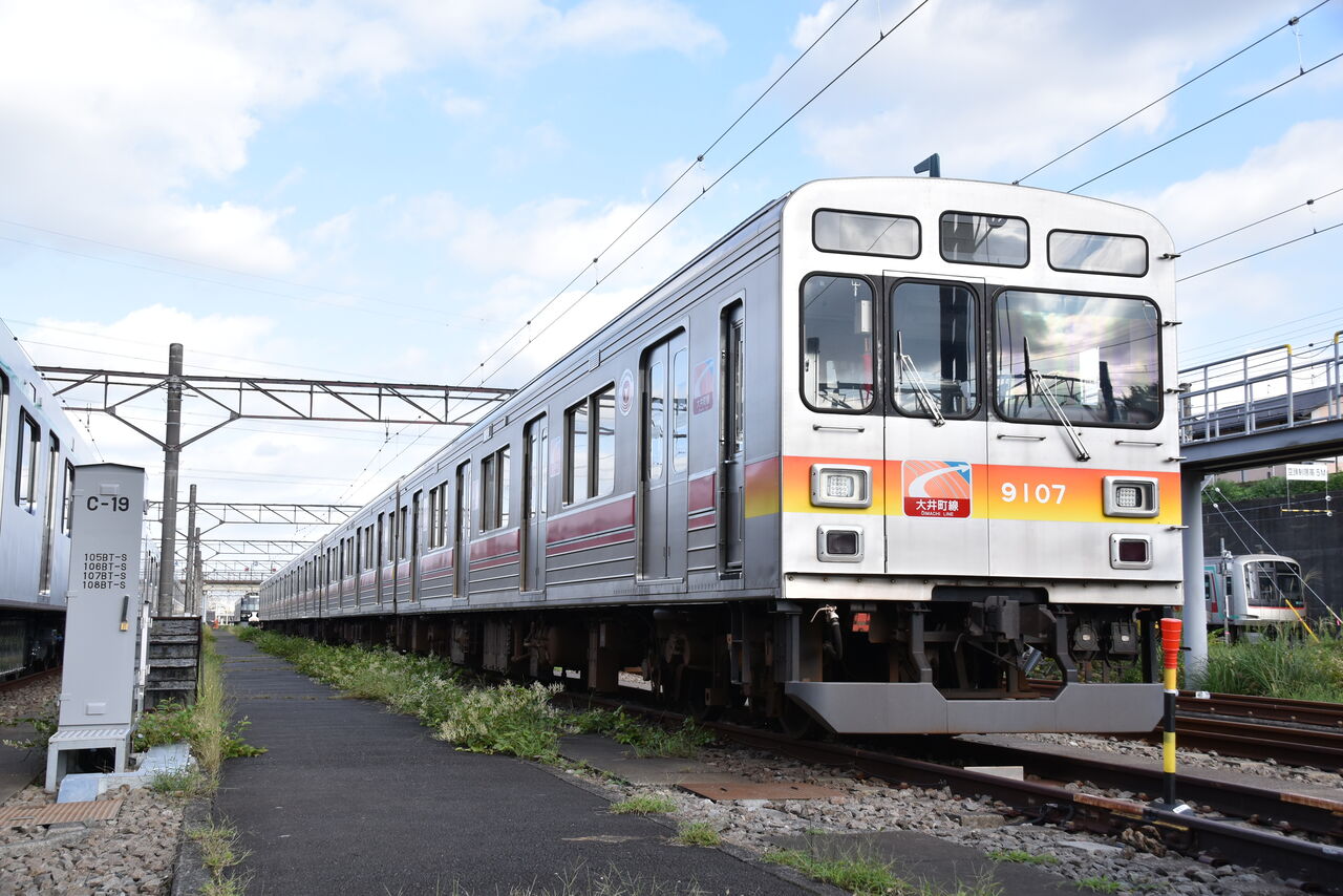 田園都市線諸々観察記録（束酉） : 長検ウォッチ 2138F～40Fが並ぶ(9月27日)