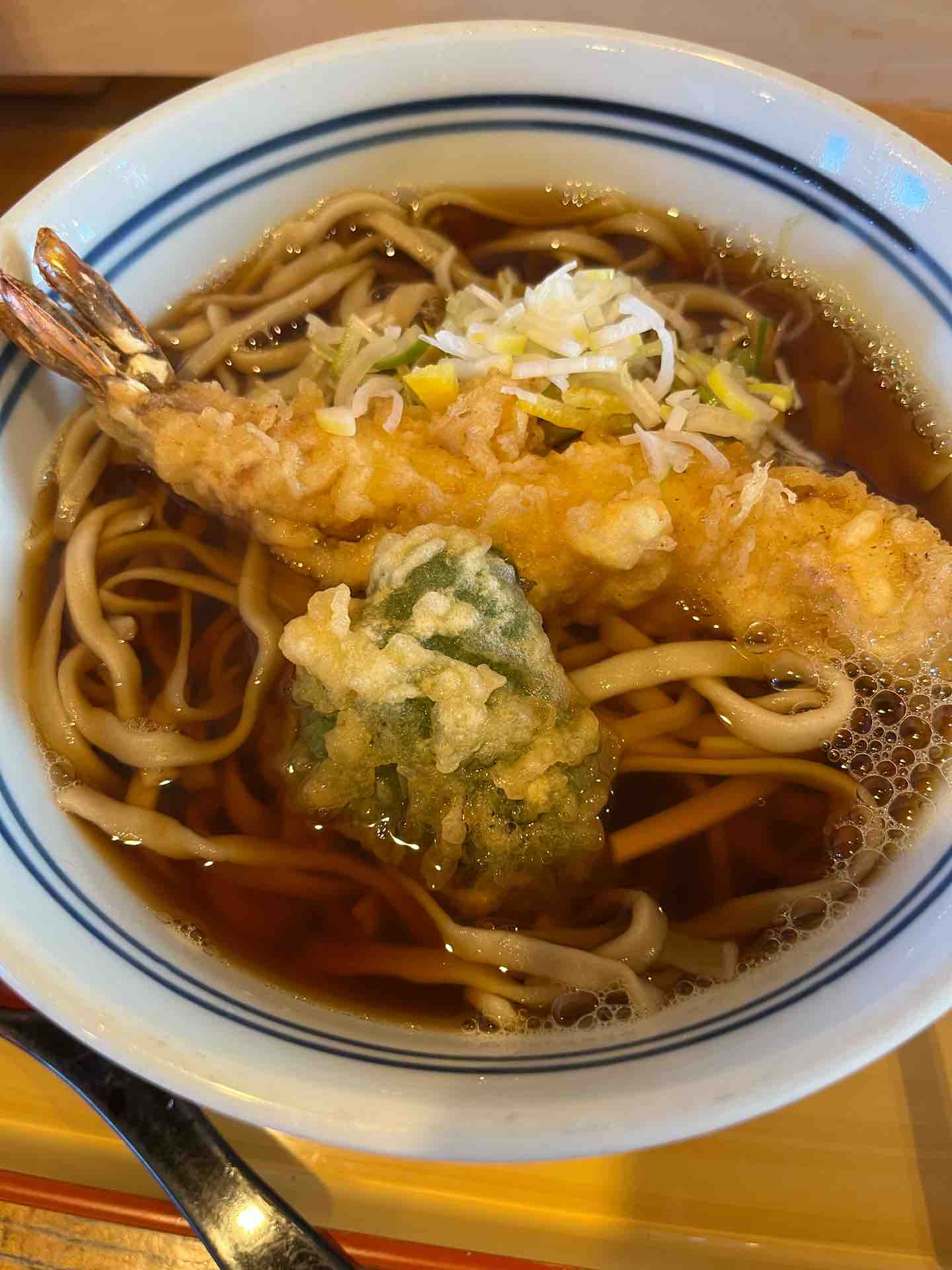 天ぷらそば 東前田舎そば : オレはやるヨ