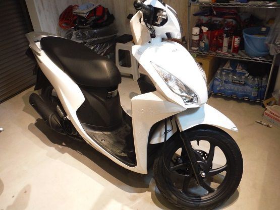 DIO110掃除 : 足したら15気筒