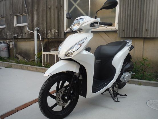 DIO110オイル交換完了 : 足したら15気筒