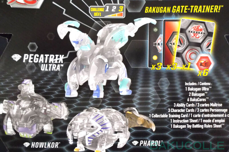 ダイヤモンド・ファロル DIAMOND PHAROL 金属性 BAKUGAN STARTER PACK : 爆丸コレクション