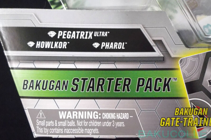 ダイヤモンド・ファロル DIAMOND PHAROL 金属性 BAKUGAN STARTER PACK : 爆丸コレクション