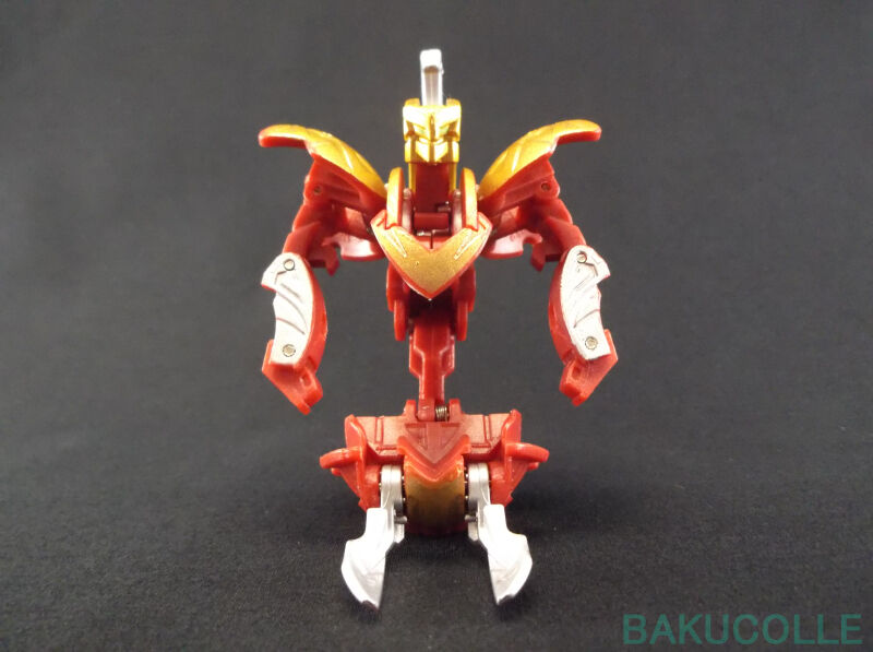 ノヴァ・アスガルド PYRUS WOLFURIO 火属性(GOLD) BAKUTRINITY : 爆丸コレクション