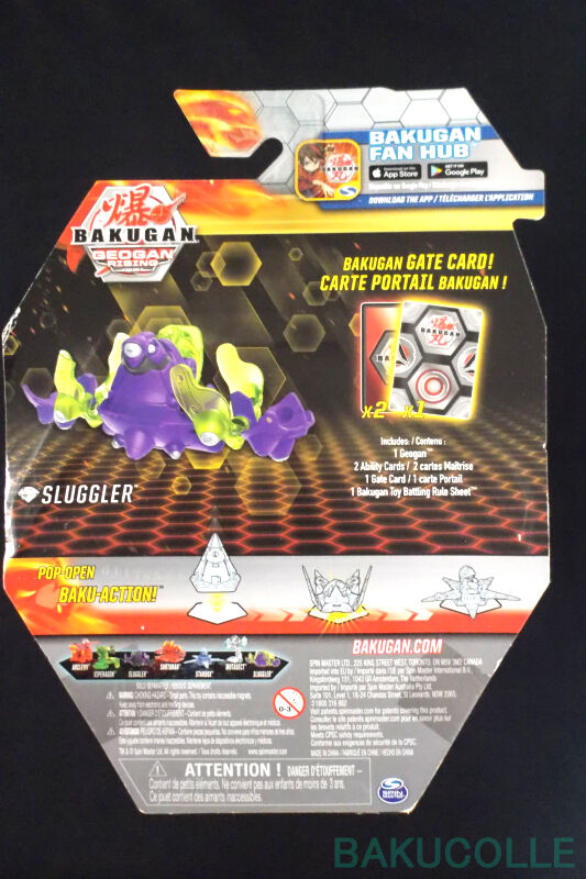 ダイヤモンド・スラグラー DIAMOND SLUGGER 闇属性 GEOGAN : 爆丸コレクション