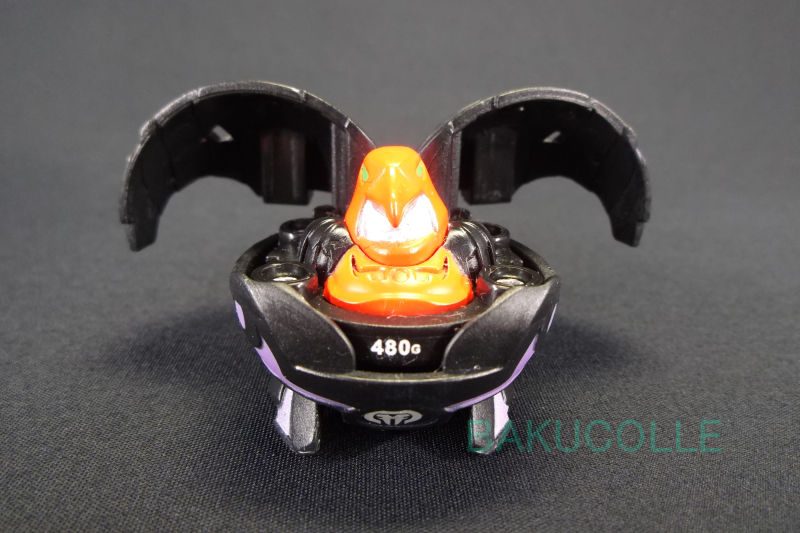 ダークオン・クロウ DARKUS RAVENOID 闇属性 爆丸拡張パック(超爆丸の鼓動編) : 爆丸コレクション