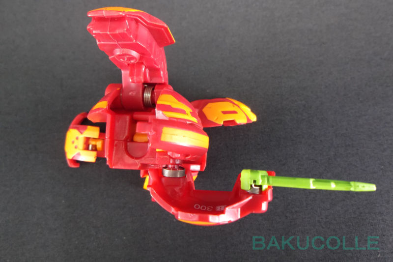 シンディウスDX CYNDEOUS(ULTRA) 火属性 爆024 ナイト型爆丸 : 爆丸コレクション