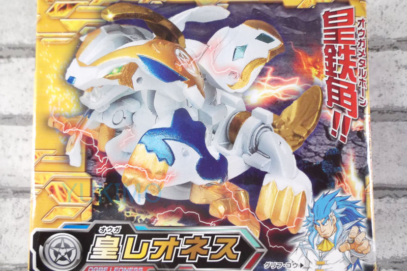 皇レオネス OGRE LEONESS 光属性 爆テクシリーズ 爆テクブースターパック : 爆丸コレクション