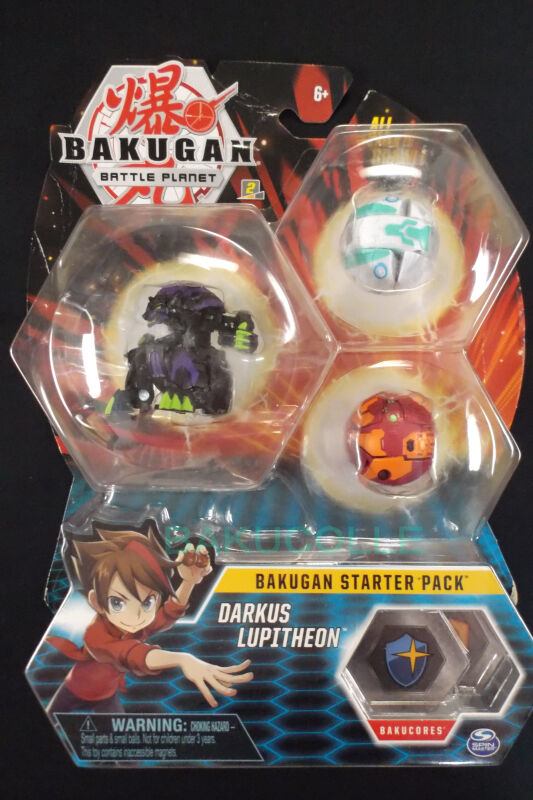 ダーカス・ルピセオンDX DARKUS LUPITHEON(ULTRA) 闇属性 BAKUGAN STARTER PACK : 爆丸コレクション