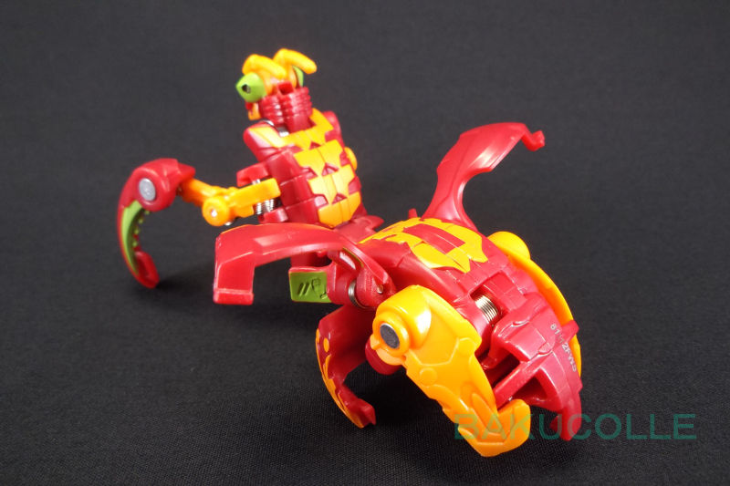 パイラス・マントノイドDX PYRUS MANTONOID(ULTRA) 火属性 BAKUGAN STARTER PACK : 爆丸コレクション