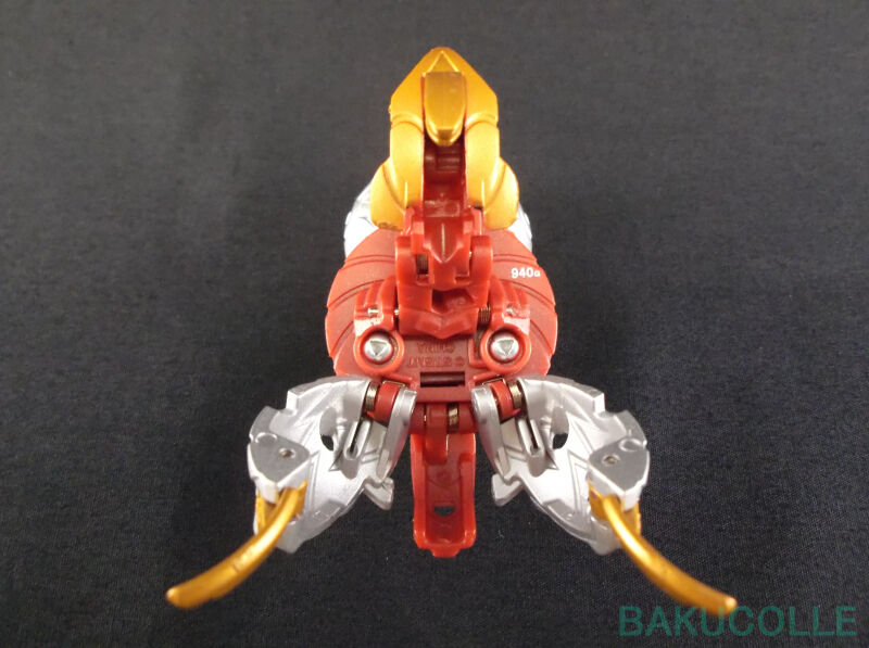 ノヴァ・ルガ PYRUS RADIZEN 火属性(GOLD) EXTENSION PACK PLATINUM : 爆丸コレクション