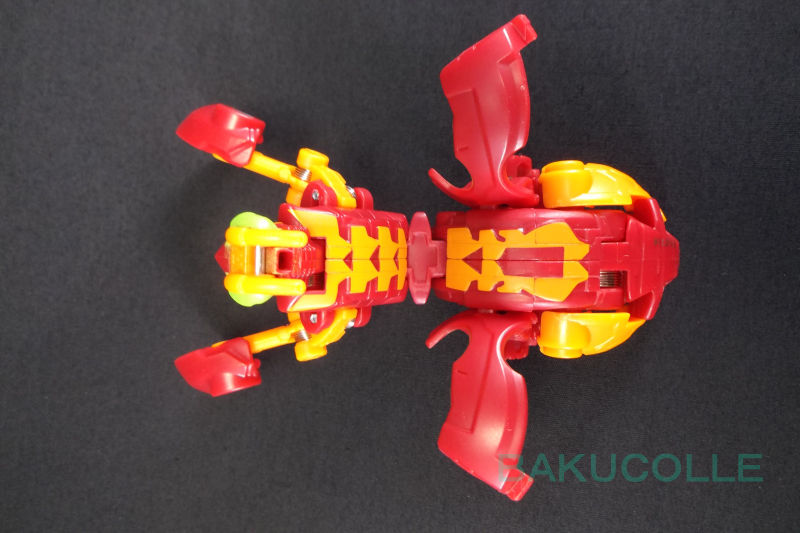 パイラス・マントノイドDX PYRUS MANTONOID(ULTRA) 火属性 BAKUGAN STARTER PACK : 爆丸コレクション