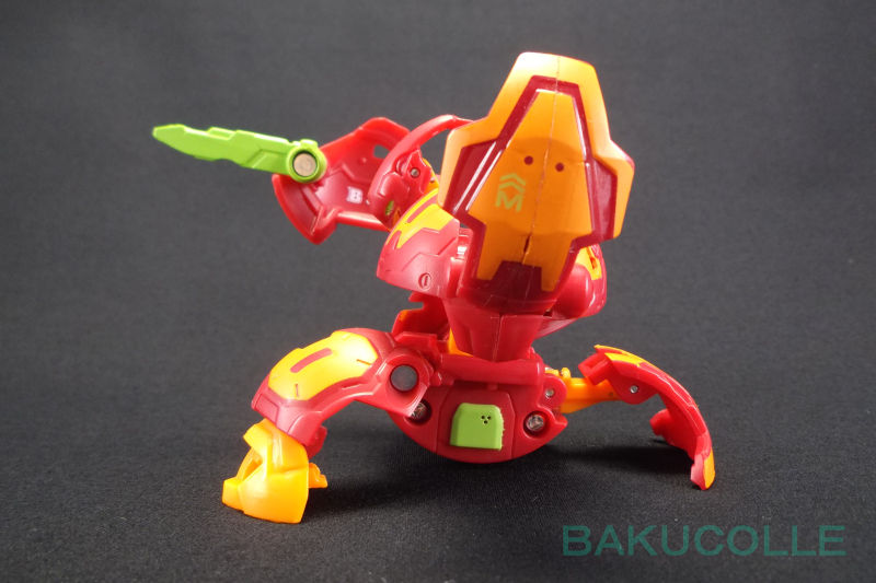 シンディウスDX CYNDEOUS(ULTRA) 火属性 爆024 ナイト型爆丸 : 爆丸コレクション