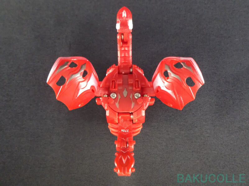 ノヴァ・ダラク PYRUS DHARAK 火属性 BAKUBOOST(CRIMSON & PEARL) : 爆丸コレクション
