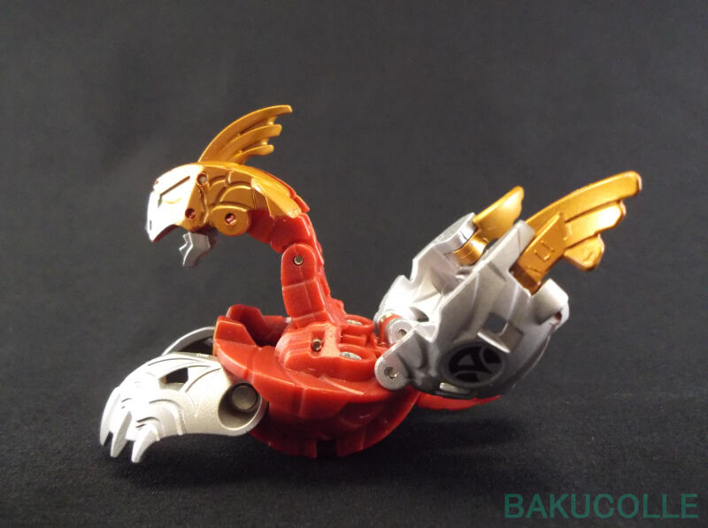 ノヴァ・ルガ PYRUS RADIZEN 火属性(GOLD) EXTENSION PACK PLATINUM : 爆丸コレクション