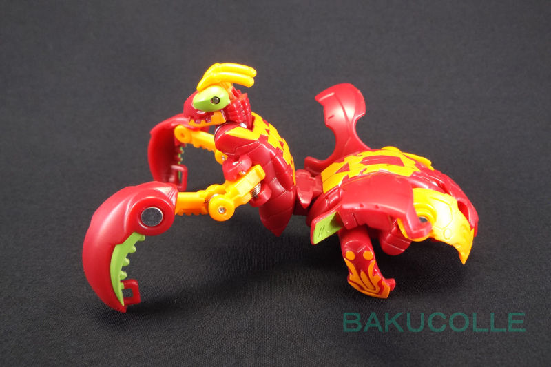 パイラス・マントノイドDX PYRUS MANTONOID(ULTRA) 火属性 BAKUGAN STARTER PACK : 爆丸コレクション