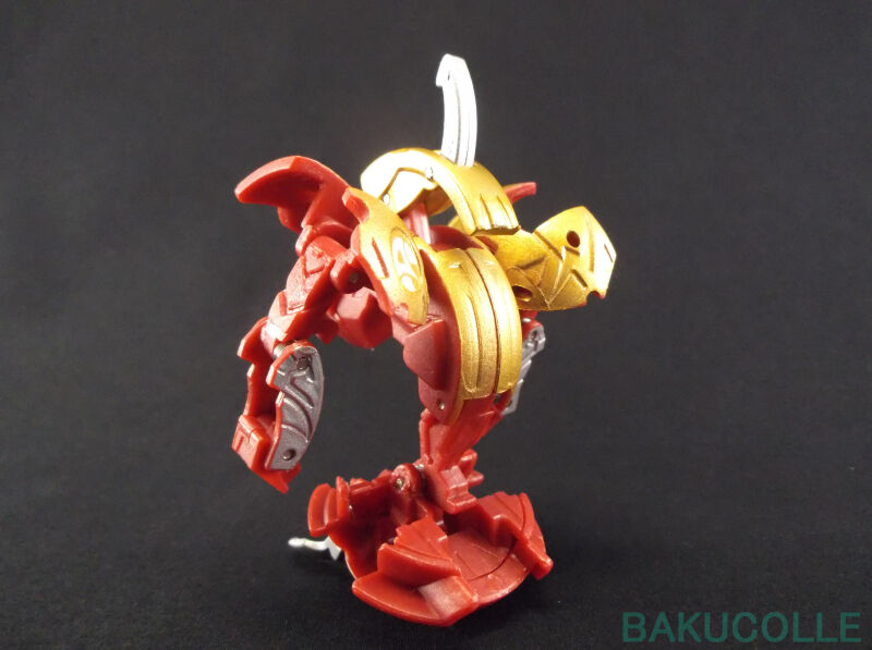 ノヴァ・アスガルド PYRUS WOLFURIO 火属性(GOLD) BAKUTRINITY : 爆丸コレクション