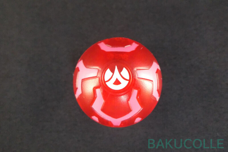 ノヴァ・ジャガーノート PYRUS JUGGERNOID 火属性(TRANSLUCENT) 爆丸限定パック シーズン.1 : 爆丸コレクション