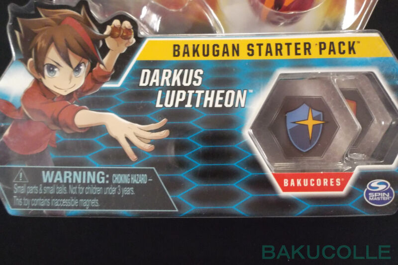ダーカス・ルピセオンDX DARKUS LUPITHEON(ULTRA) 闇属性 BAKUGAN STARTER PACK : 爆丸コレクション