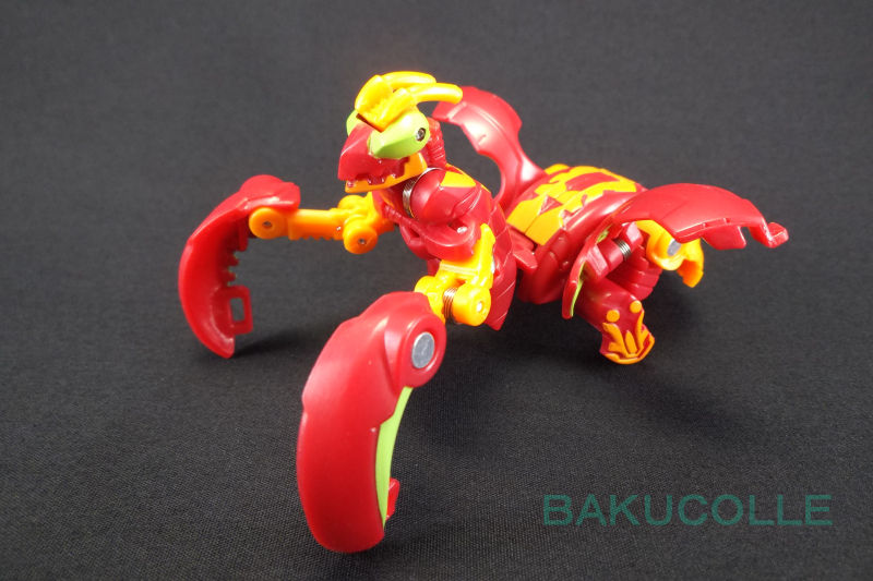パイラス・マントノイドDX PYRUS MANTONOID(ULTRA) 火属性 BAKUGAN STARTER PACK : 爆丸コレクション