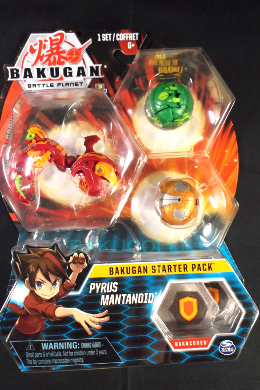 パイラス・マントノイドDX PYRUS MANTONOID(ULTRA) 火属性 BAKUGAN STARTER PACK : 爆丸コレクション