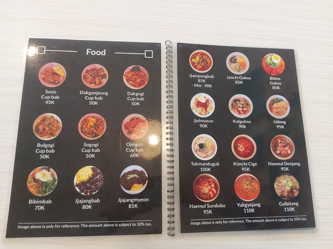 【ジャバベカ】Baek Cafe〜韓国カフェでディナー : うさログ日和