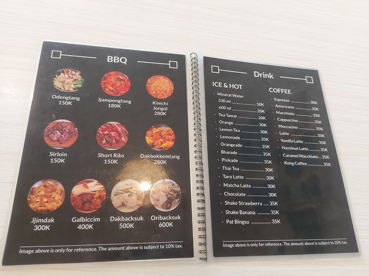 【ジャバベカ】Baek Cafe〜韓国カフェでディナー : うさログ日和