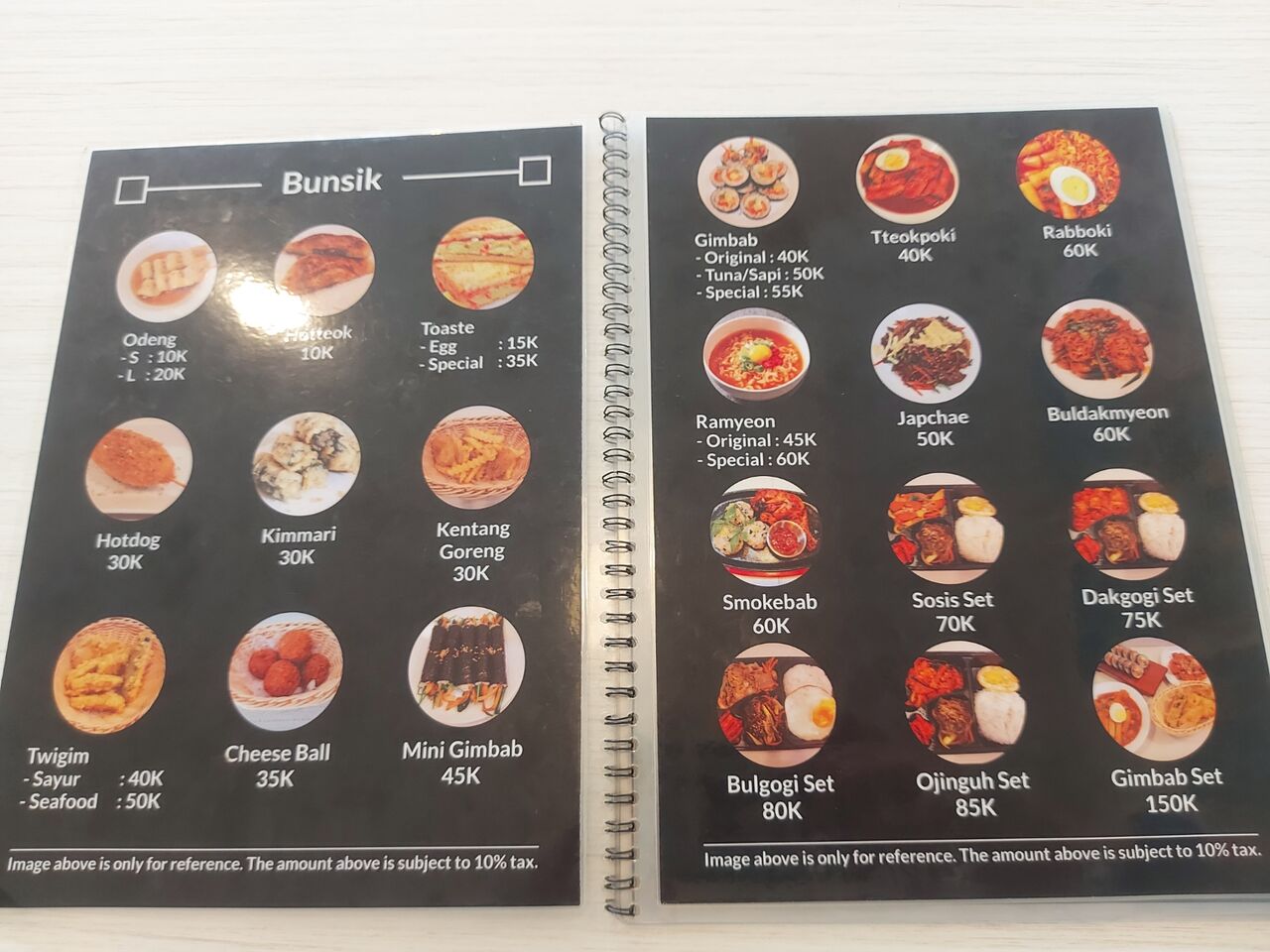 【ジャバベカ】Baek Cafe〜韓国カフェでディナー : うさログ日和