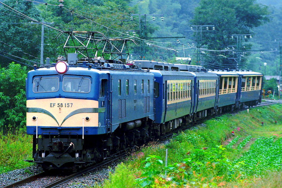 EF58【97㉔】157+トロッコ : NEVER CHANGE