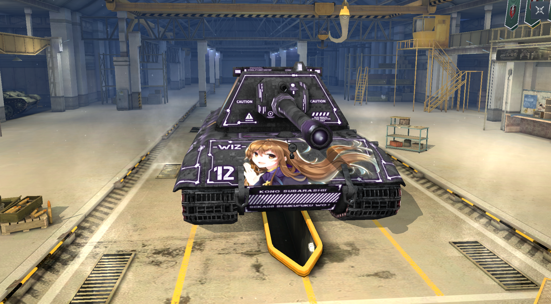 Skin_Mod : yurina_takiのWoTBlitz Mod