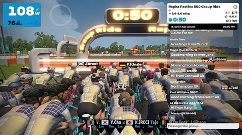 「RAPHA FESTIVE 500」DNF : ゆるぽた