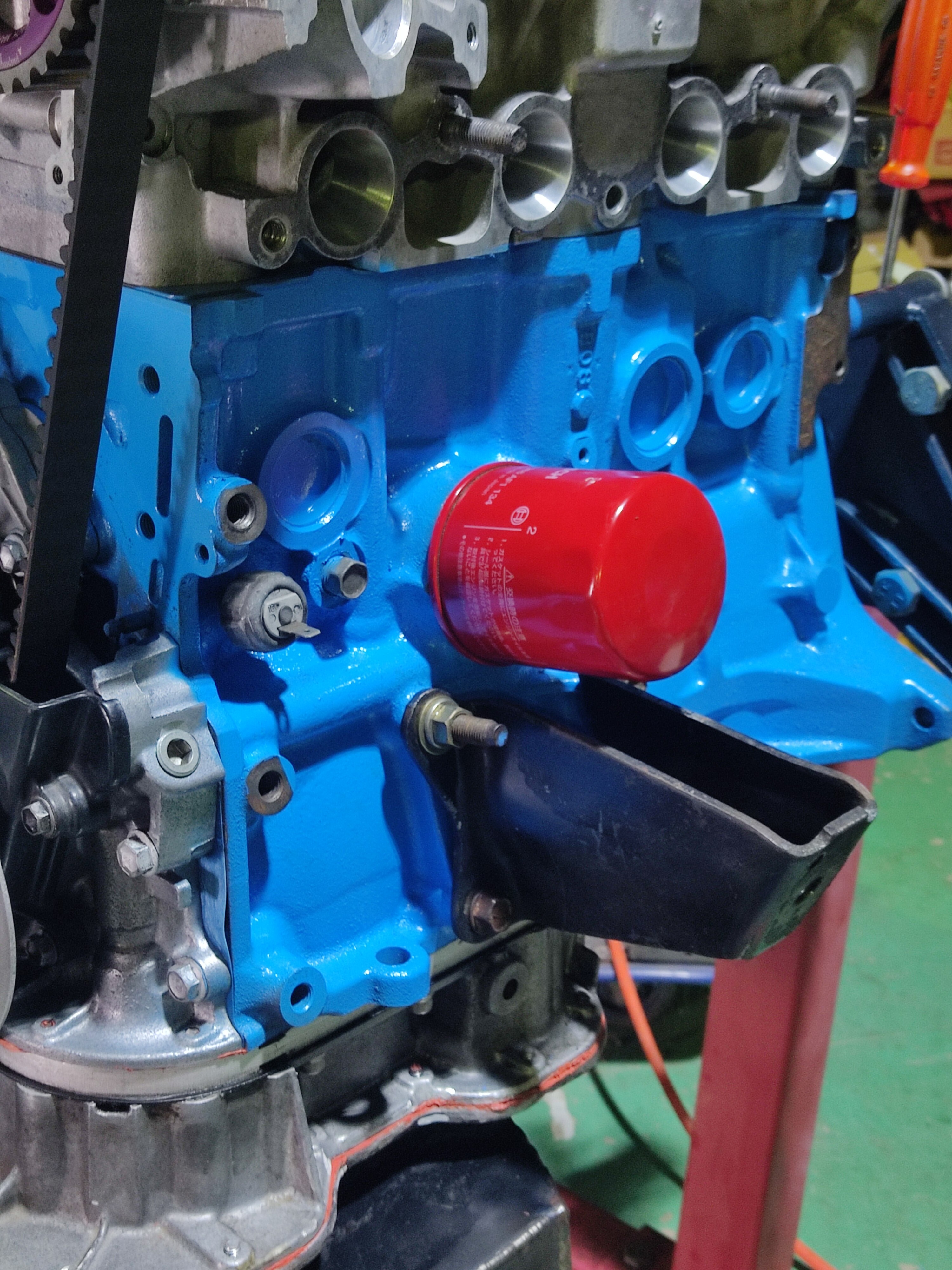 XYZの実験室 : AE111改7AGサーキット用オイルパンバッフル＆セパレーター製作取付03