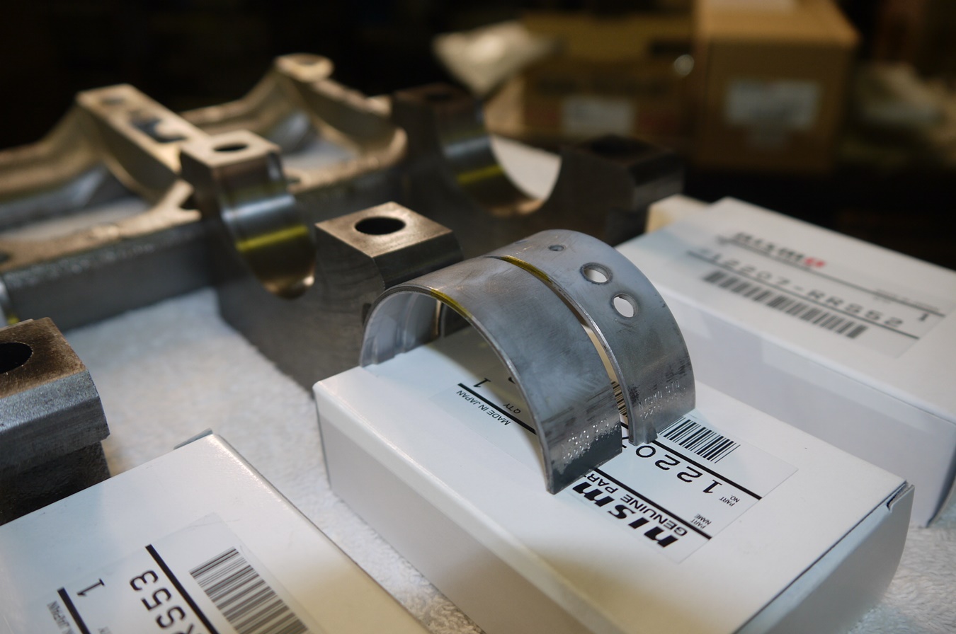 XYZの実験室 : 1013、 ニスモベアリングメタル SR20DET F112材+新オーバーレイメッキ