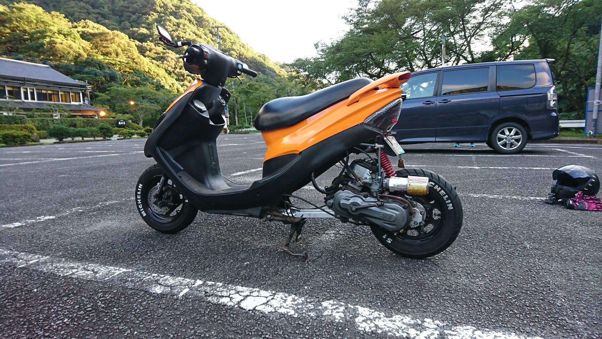 YuZuYA -柚子家二輪部-:我が家の SYM DD50 紹介とカスタム等
