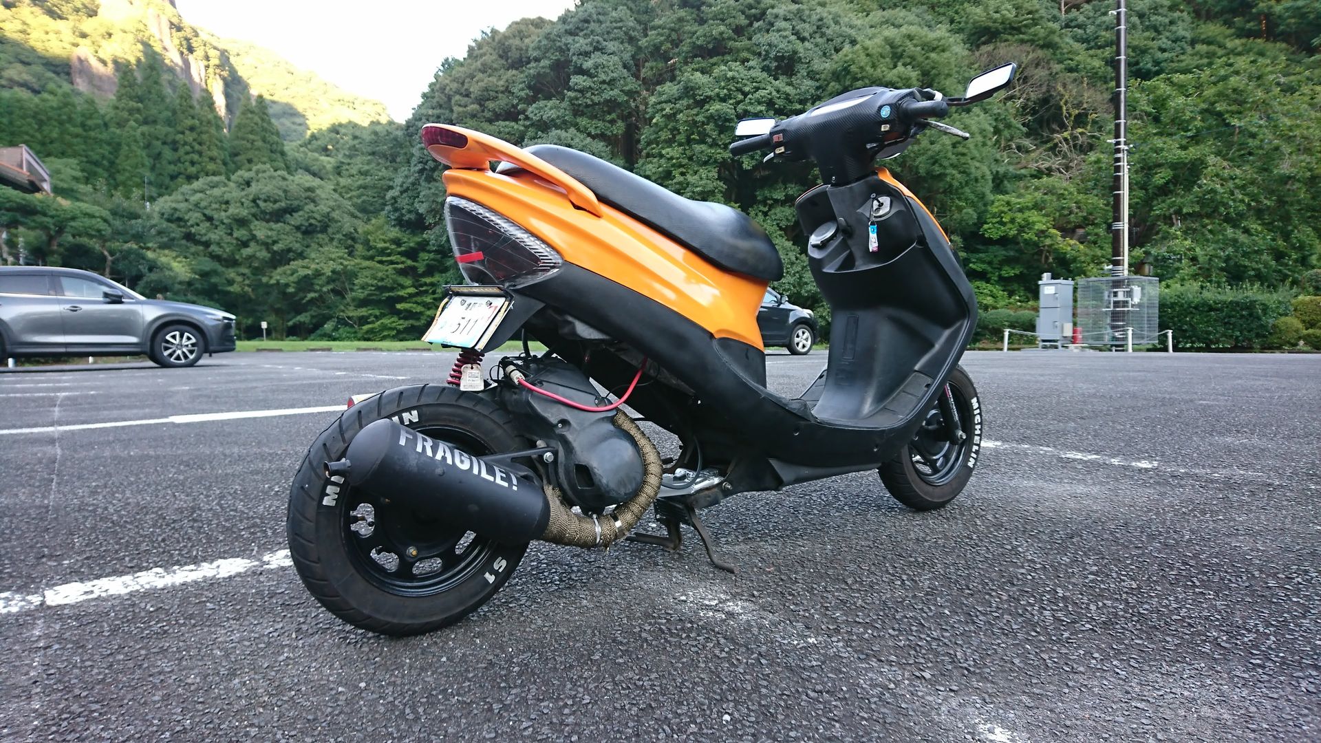YuZuYA -柚子家二輪部-:我が家の SYM DD50 紹介とカスタム等