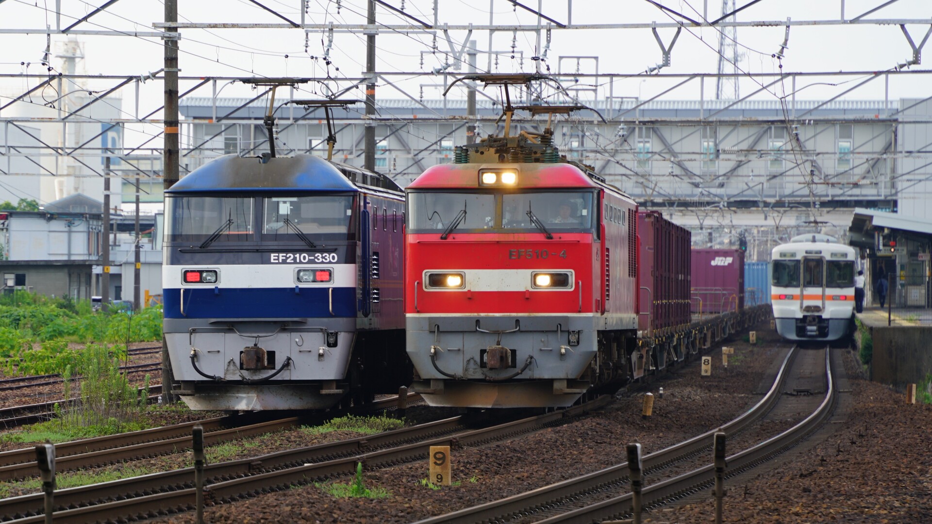 2024年7月25日 今朝の写真 EF210-330とEF510-4 : Rail Scope