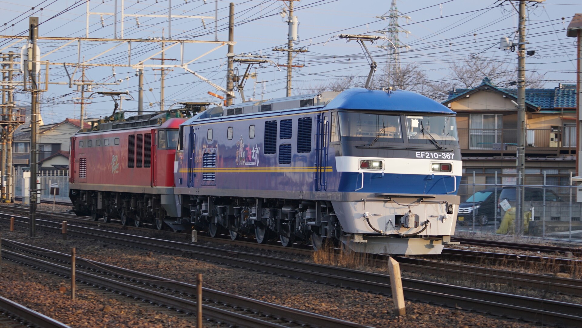 2025年2月27日 今朝の写真 ピカピカのEF210-367 : Rail Scope