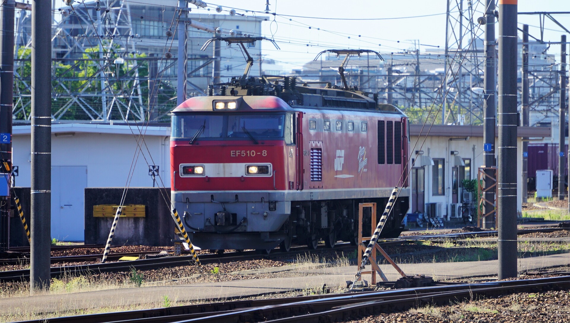 2022年6月7日 今朝の写真 EF510-6と8 : Rail Scope